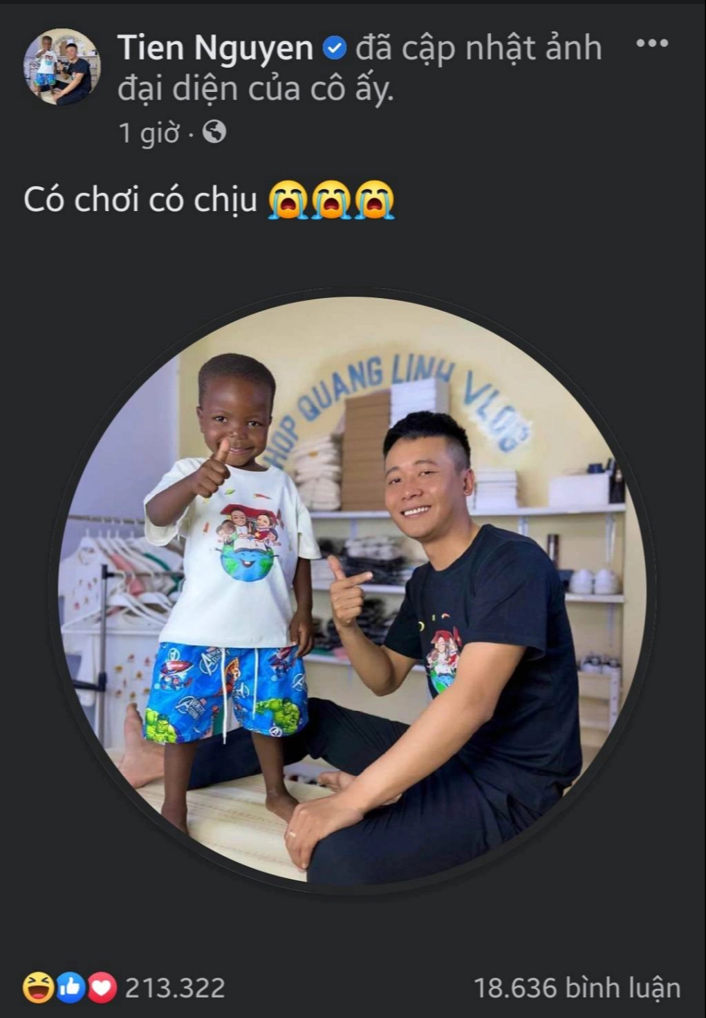 Quang Linh Vlogs và Thùy Tiên thay avatar khiến fan gọi tên đám cưới