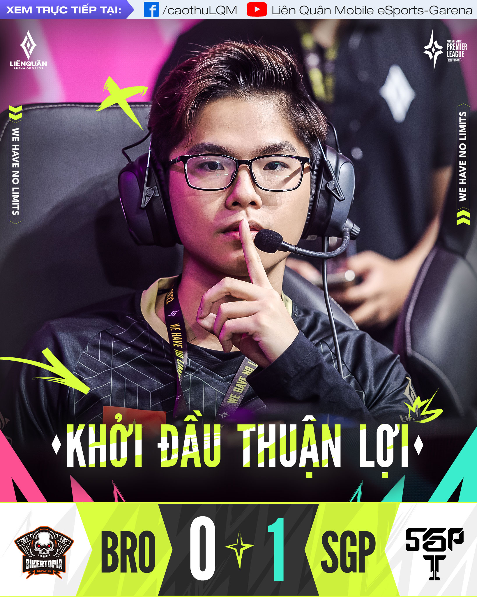 SGP thắng áp đảo nhà vô địch GCS, đối đầu Bacon Time tại Chung kết APL 2022