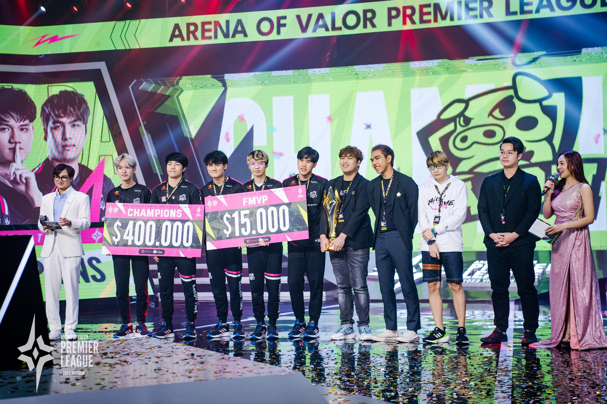 Bacon Time chính thức lên ngôi vô địch APL 2022: Việt Nam