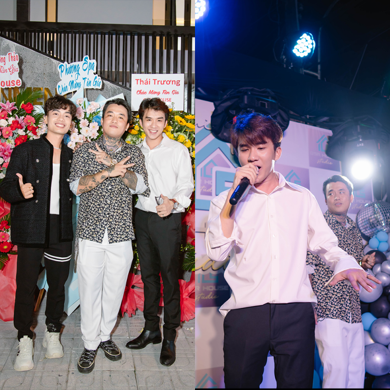 Dàn sao hội ngộ mừng tân gia biệt thự của rapper Jombie