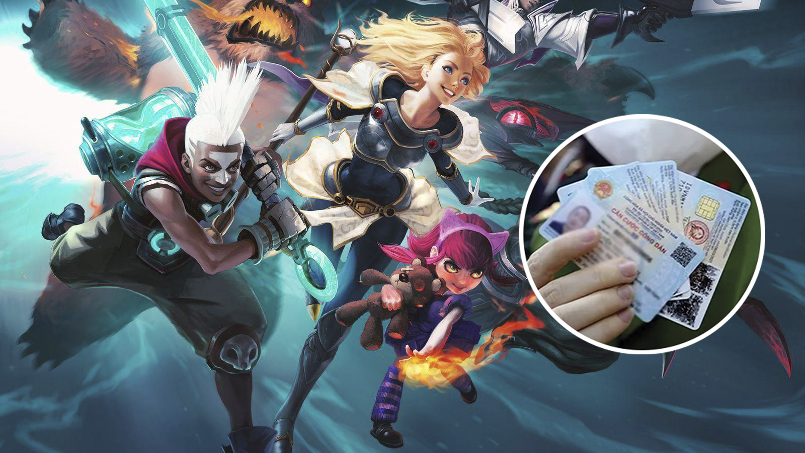 Game thủ Liên Minh Huyền Thoại phải cung cấp CMND/ CCCD khi chuyển sang ...