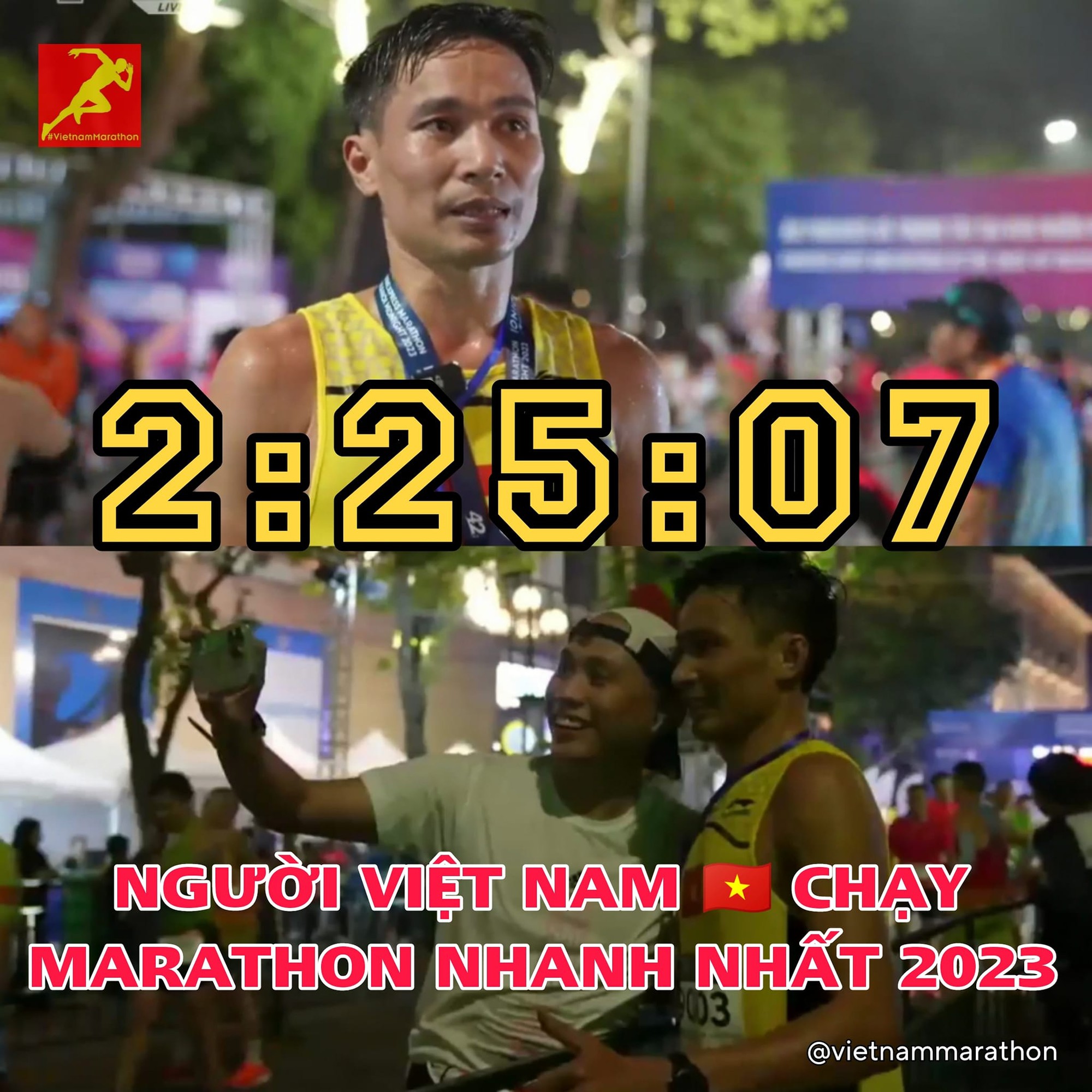 Runner Việt Nam phá kỷ lục marathon, nhận danh hiệu 'người chạy nhanh ...