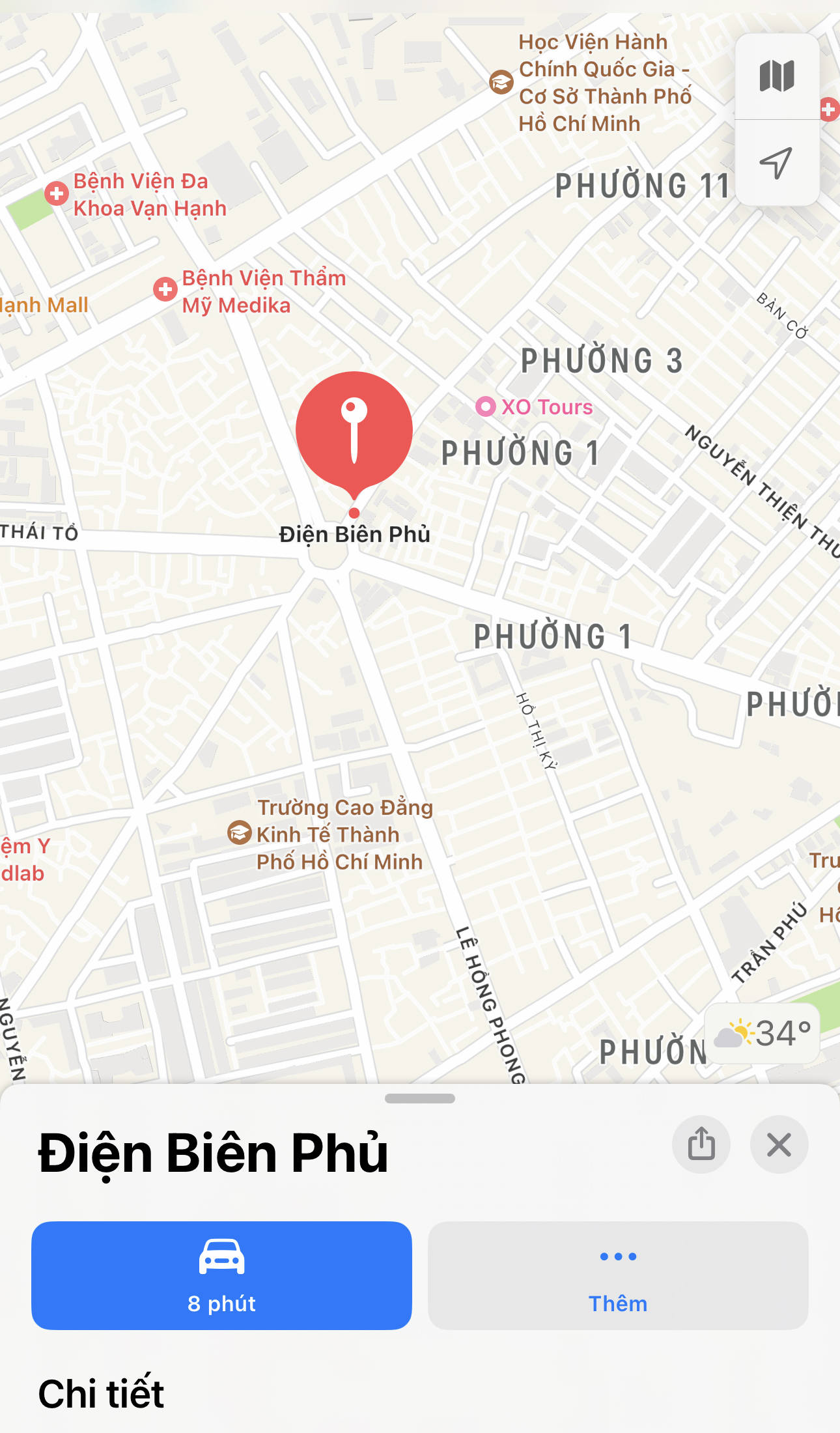 Google Maps cập nhật đổi tên đường ở TP.HCM, đường Điện Biên Phủ đổi ...