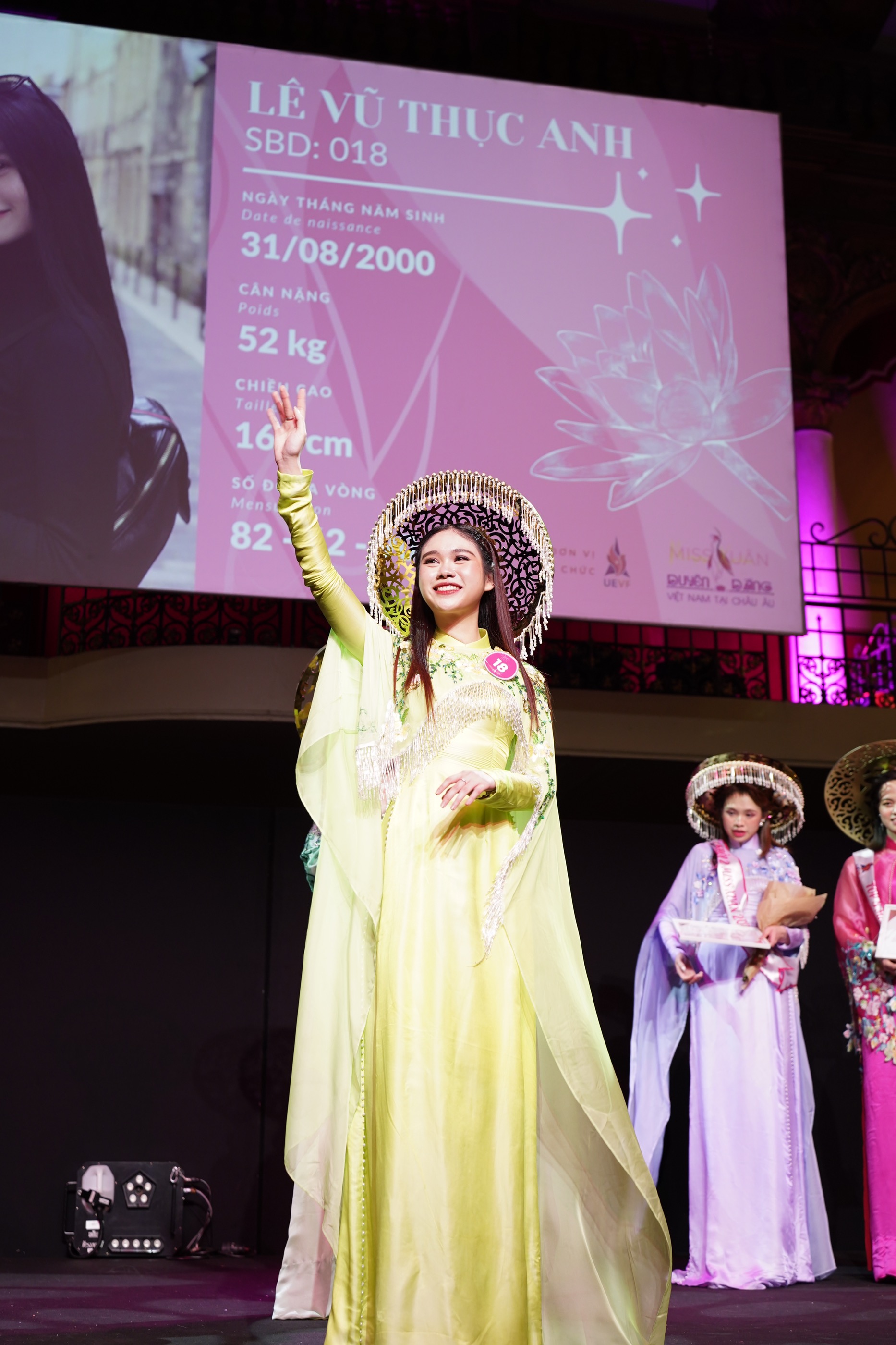 Du học sinh Lê Vũ Thục Anh đăng quang Miss Xuân 2023 Châu Âu