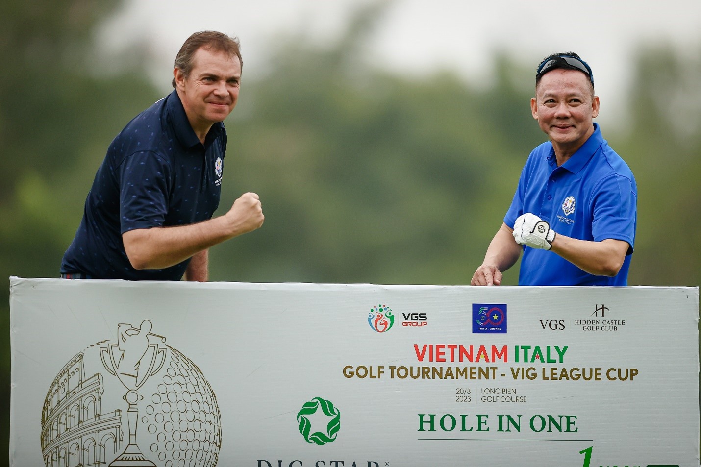 VGS Group tổ chức thành công giải giao hữu quốc tế Vietnam Italy Golf ...