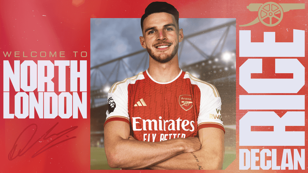 Declan Rice chính thức cập bến Arsenal, trở thành cầu thủ Anh đắt giá ...