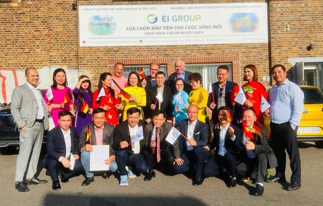 Tâp Đoàn EI Group khai trương Văn phòng đại diện du học nghề tại Đức