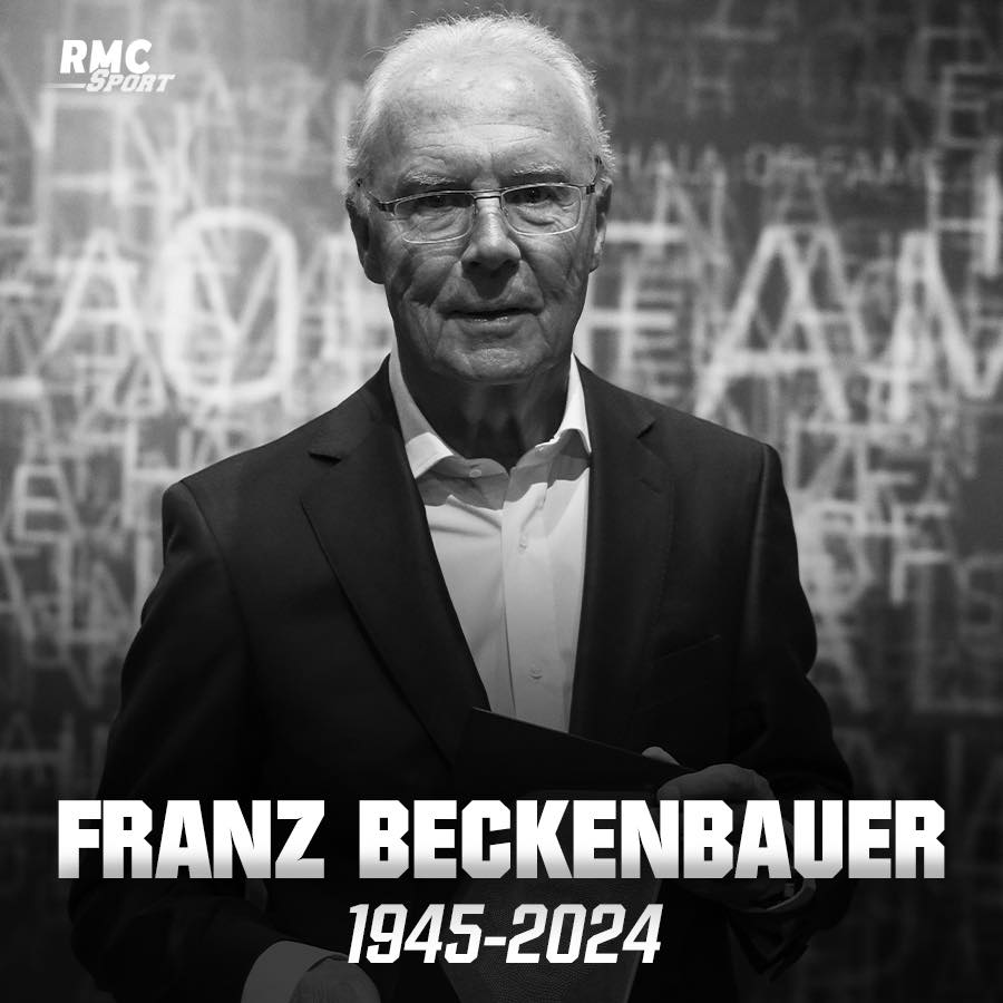 'Hoàng đế bóng đá' Franz Beckenbauer qua đời ở tuổi 78