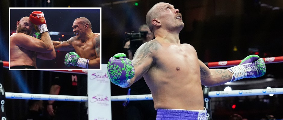 Tyson Fury nhận thất bại cay đắng trước Oleksandr Usyk trong trận tái ...