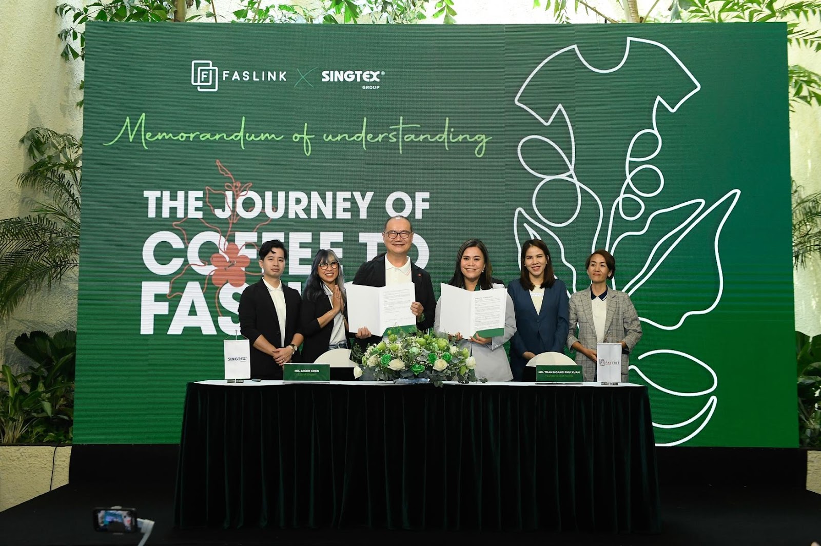 Faslink hợp tác với Singtex- thúc đẩy sự phát triển của ngành thời ...