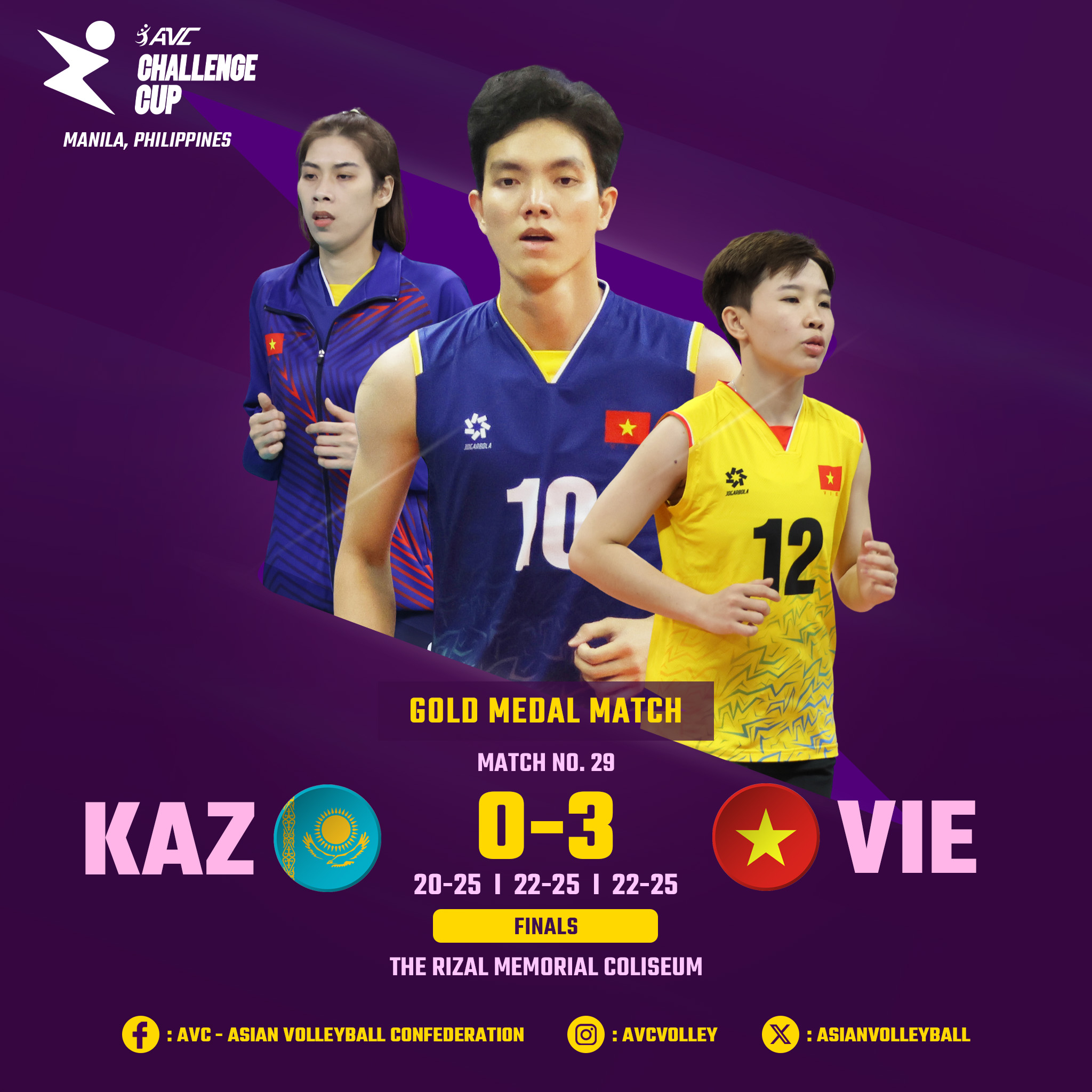 Giải bóng chuyền FIVB Challenger Cup 2024 diễn ra khi nào? Ở đâu?