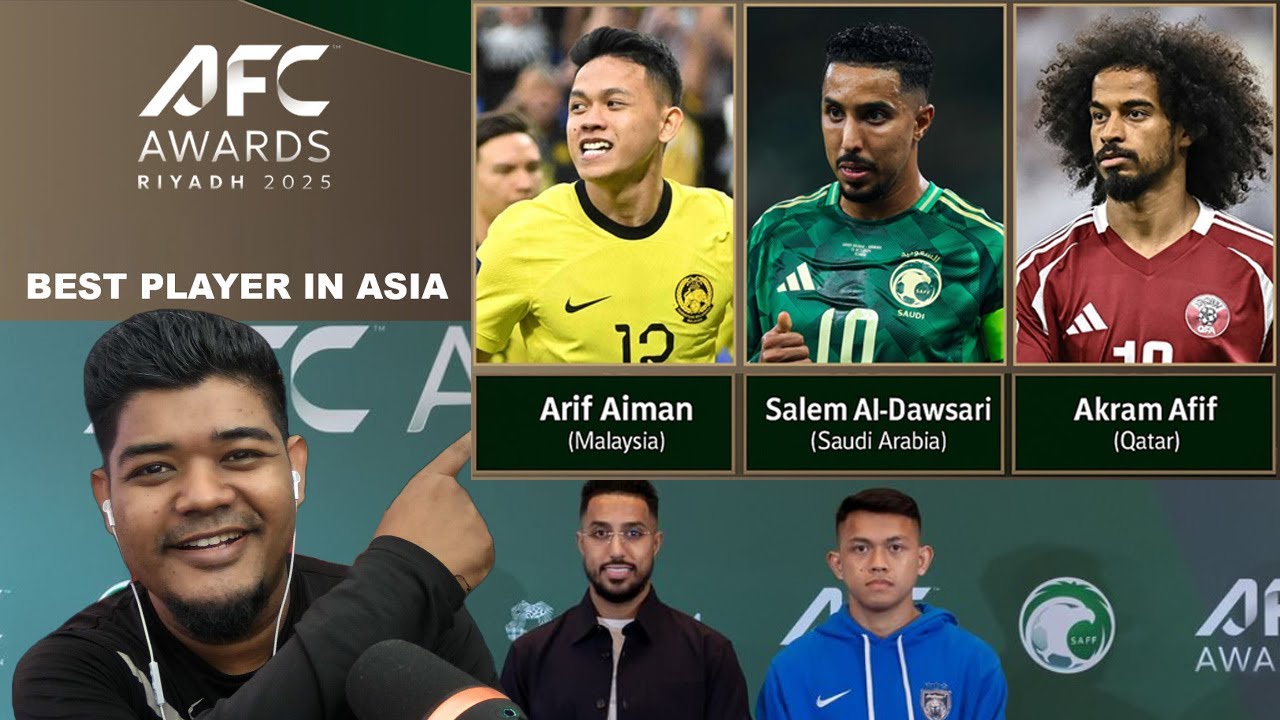 Ngôi sao bóng đá Malaysia là niềm tự hào Đông Nam Á tại đề cử Cầu thủ xuất sắc nhất châu Á 2025