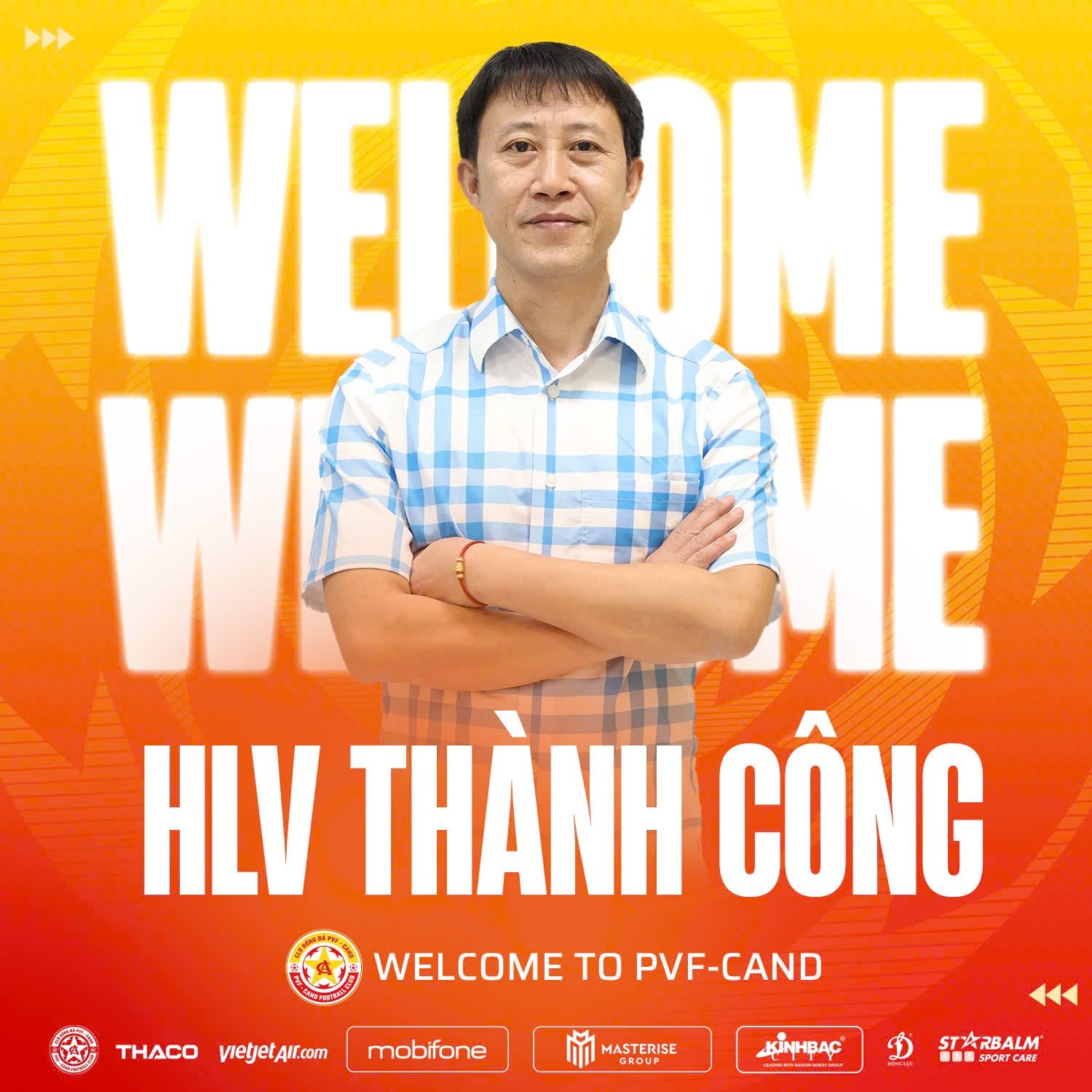 PVF-CAND ra mắt tân huấn luyện viên trưởng Nguyễn Thành Công