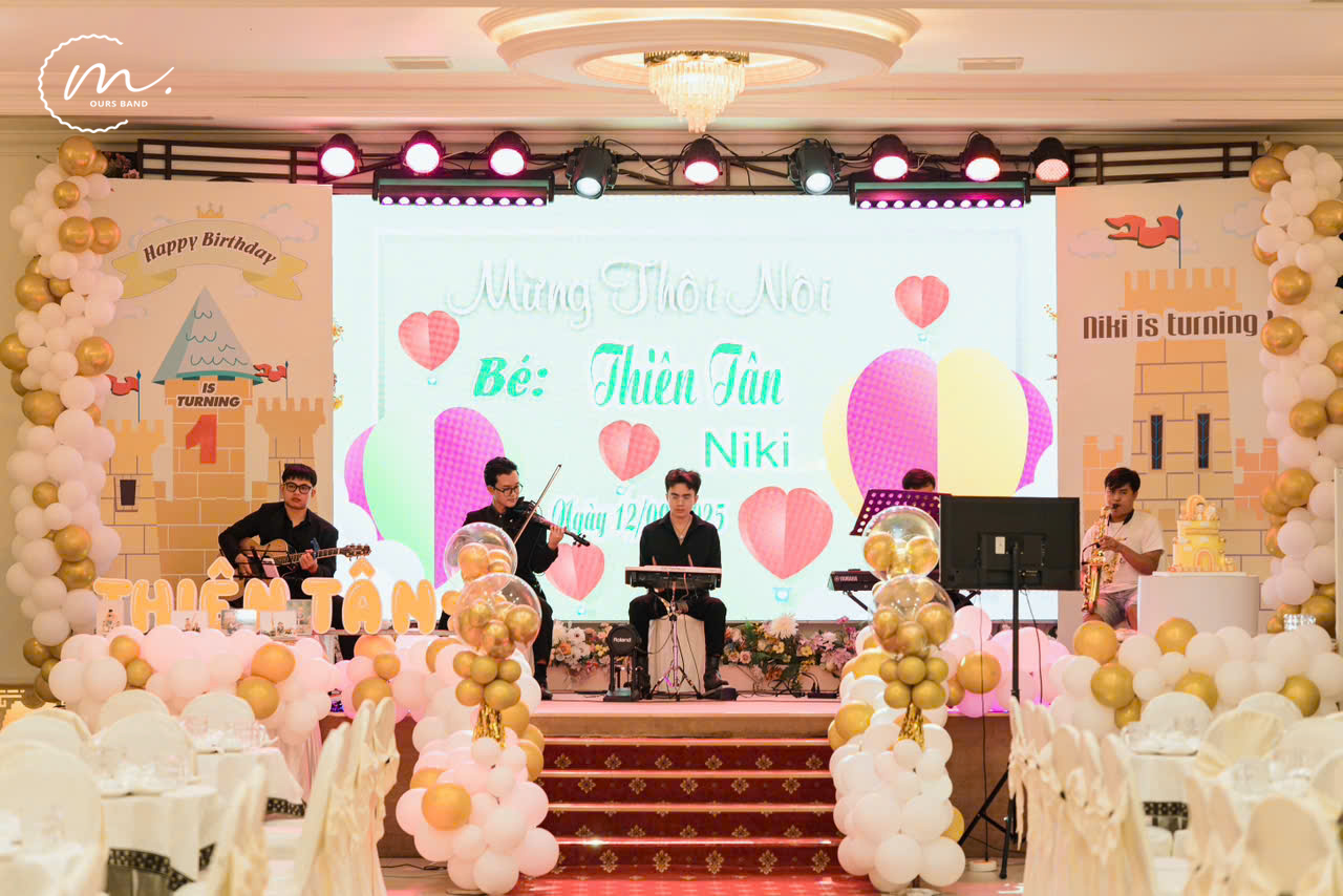Ours Band – Ban nhạc acoustic trẻ mang đến trải nghiệm nghệ thuật mới ...