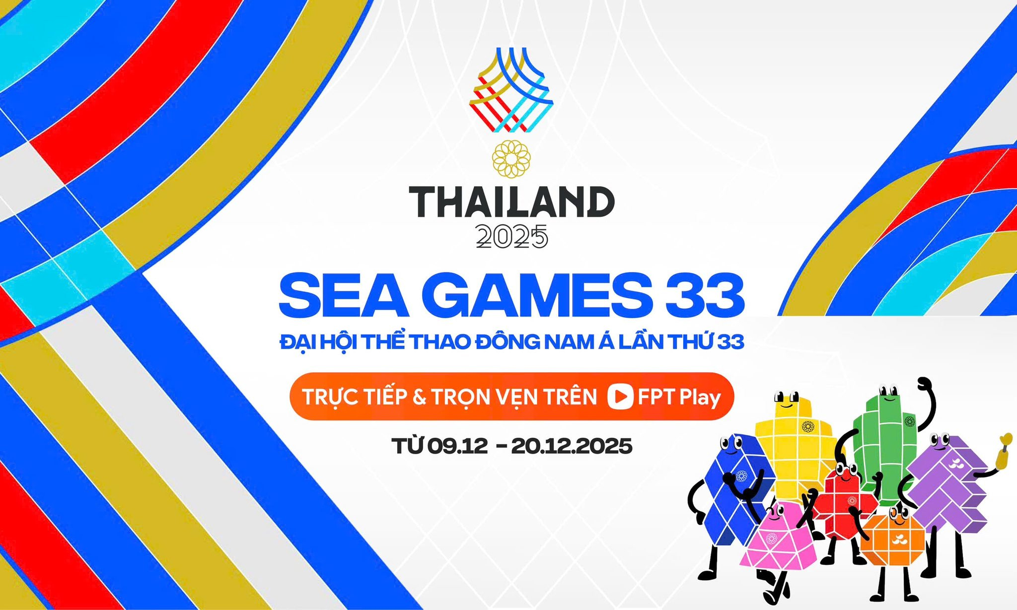 Lịch thi đấu chính thức SEA Games 2025