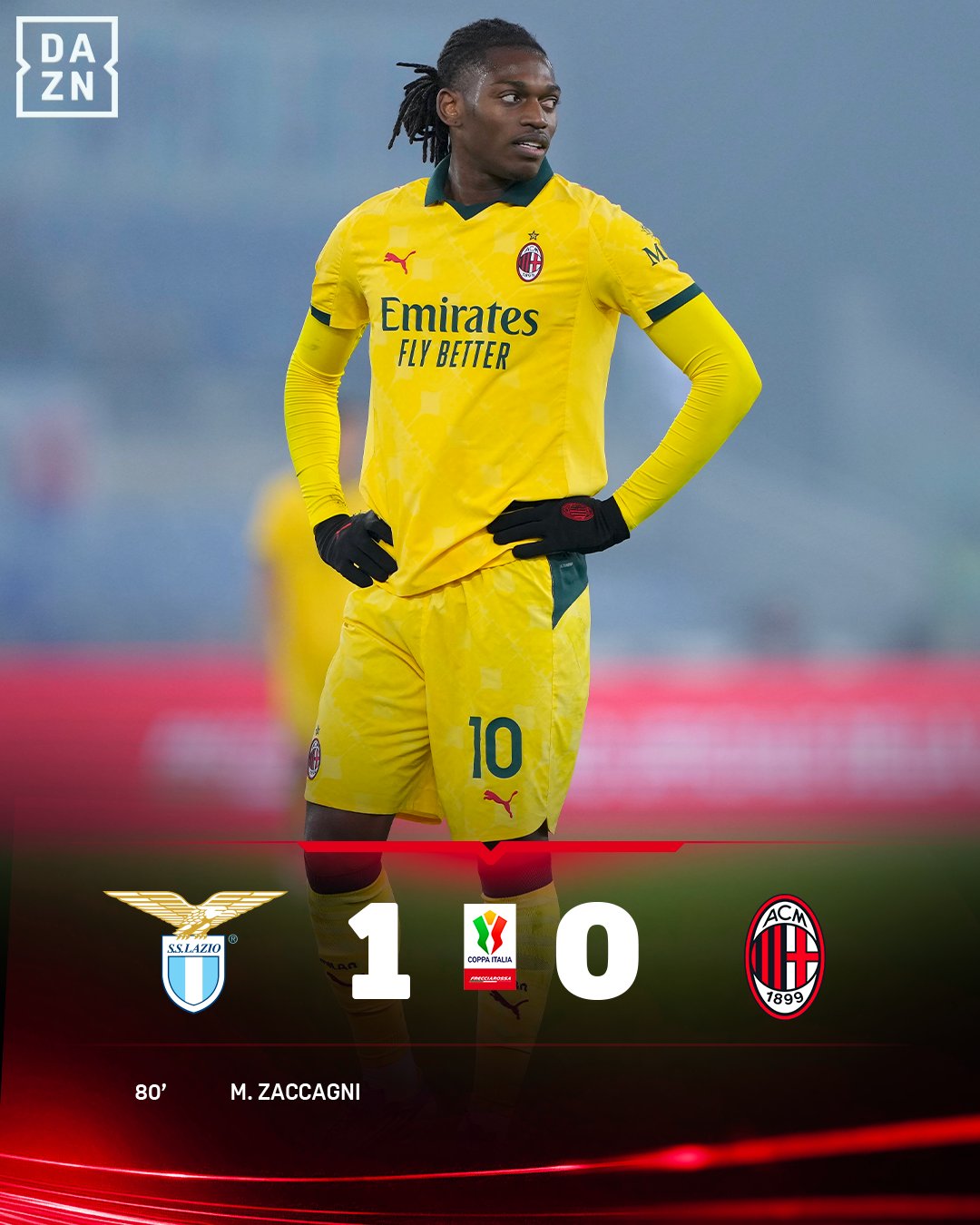 AC Milan bị loại ở Coppa Italia bởi bàn thắng gây tranh cãi