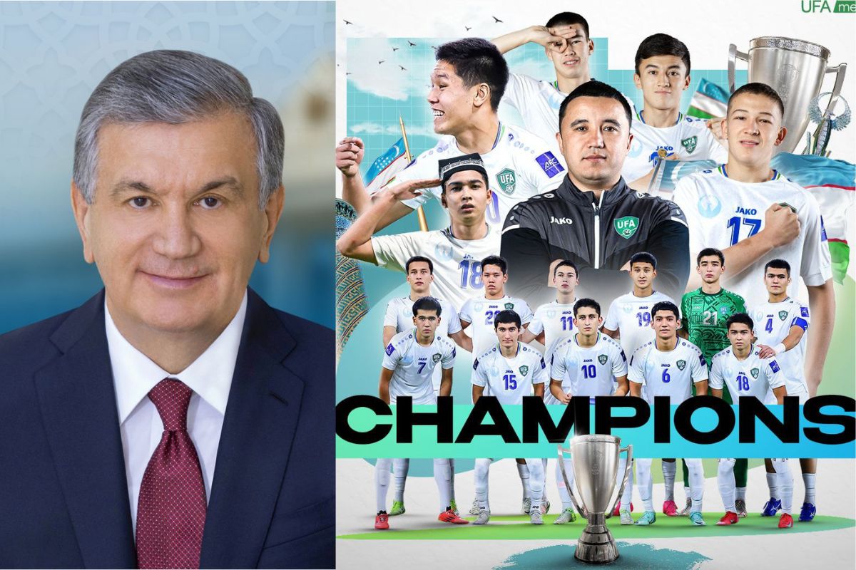 Vô địch châu Á và dự World Cup, đội trẻ Trung Á được tặng mỗi người một chiếc ô tô