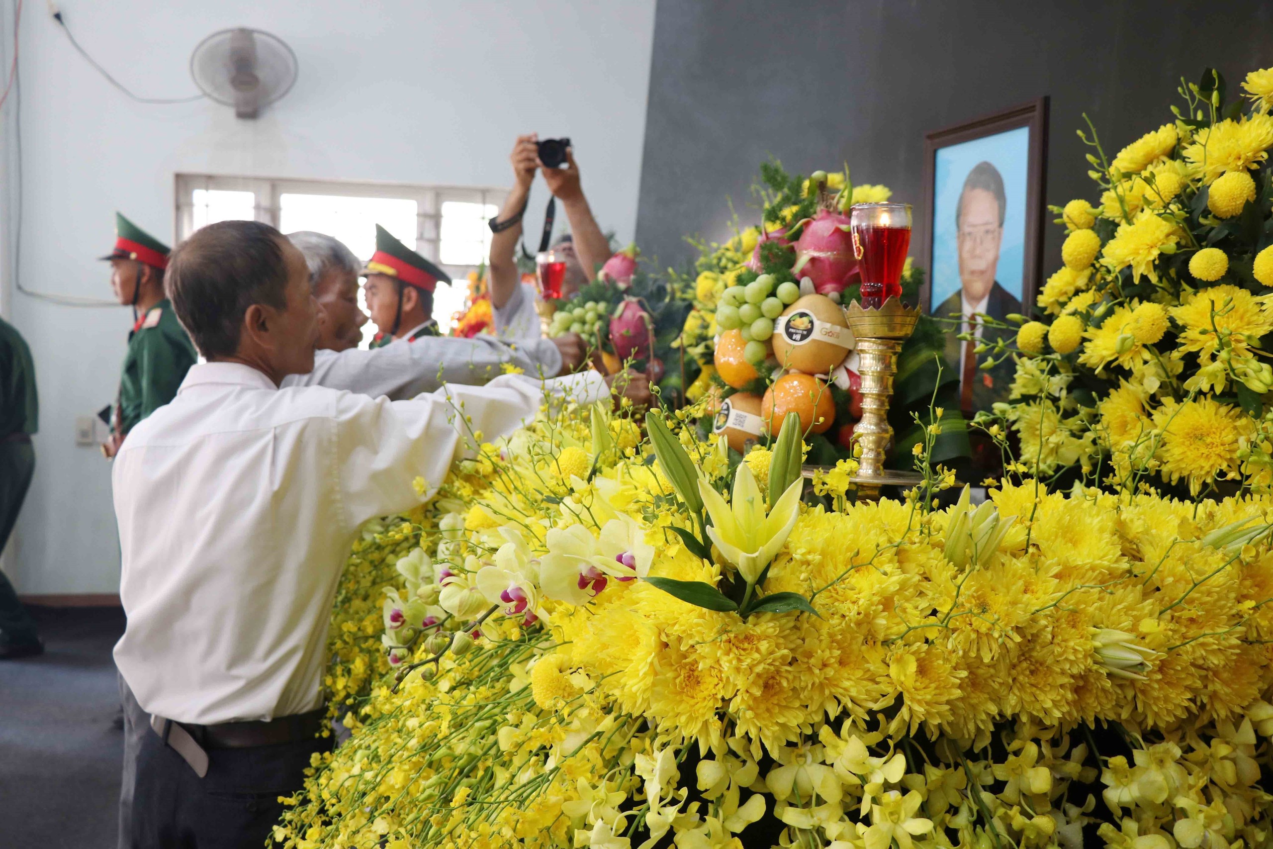 Lễ tang nguyên Chủ tịch nước Trần Đức Lương tại Quảng Ngãi