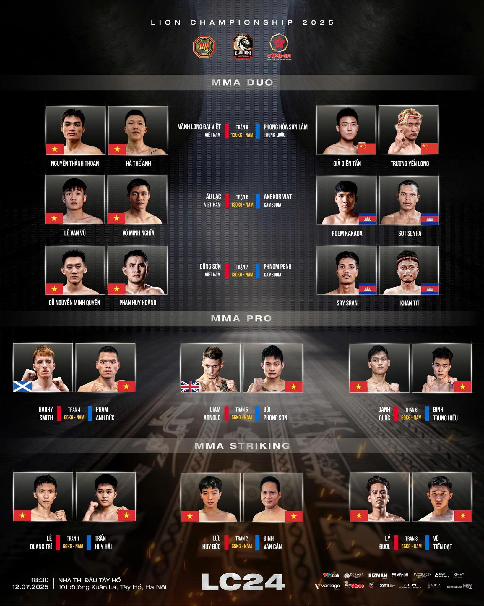 LION Championship 24: Đại chiến võ thuật với loạt trận “song đấu” đặc biệt