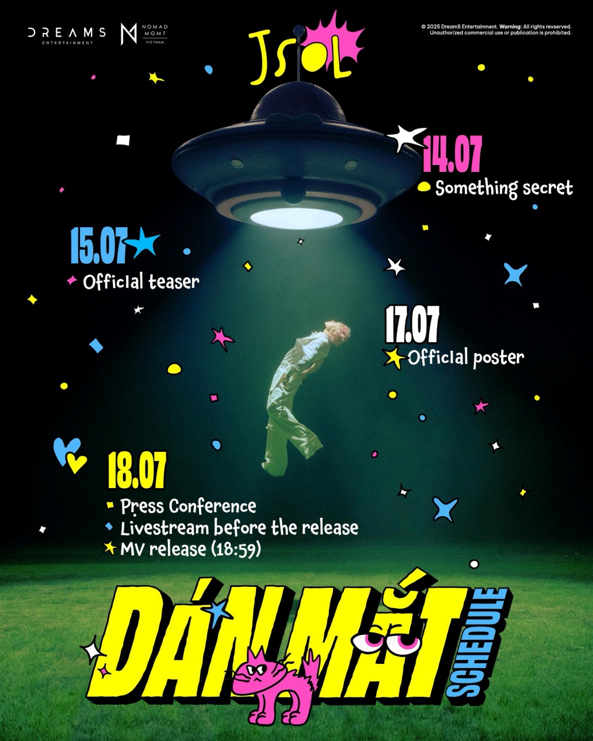 JSOL hé lộ teaser MV “Dán mắt”: Hội tụ 5 "Anh trai say hi"