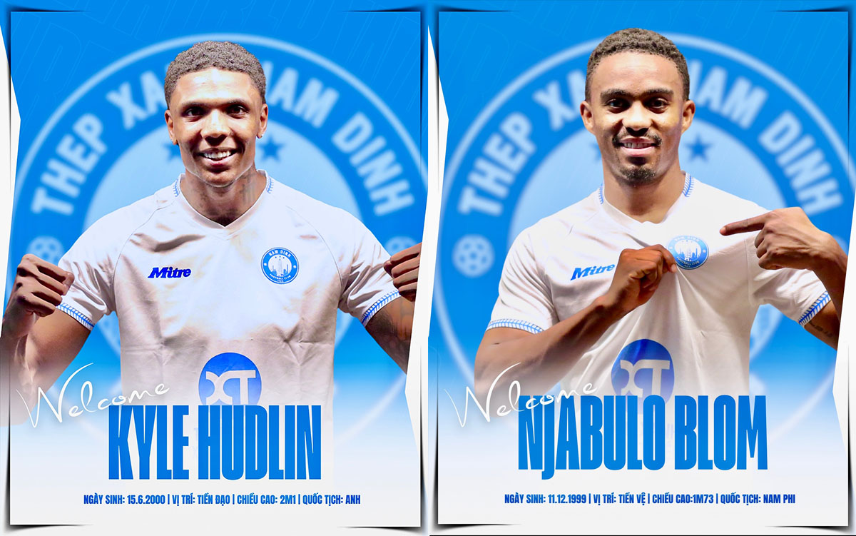 Ngoại binh Kyle Hudlin của Nam Định: Đến Crouch cũng phải ngước nhìn ...