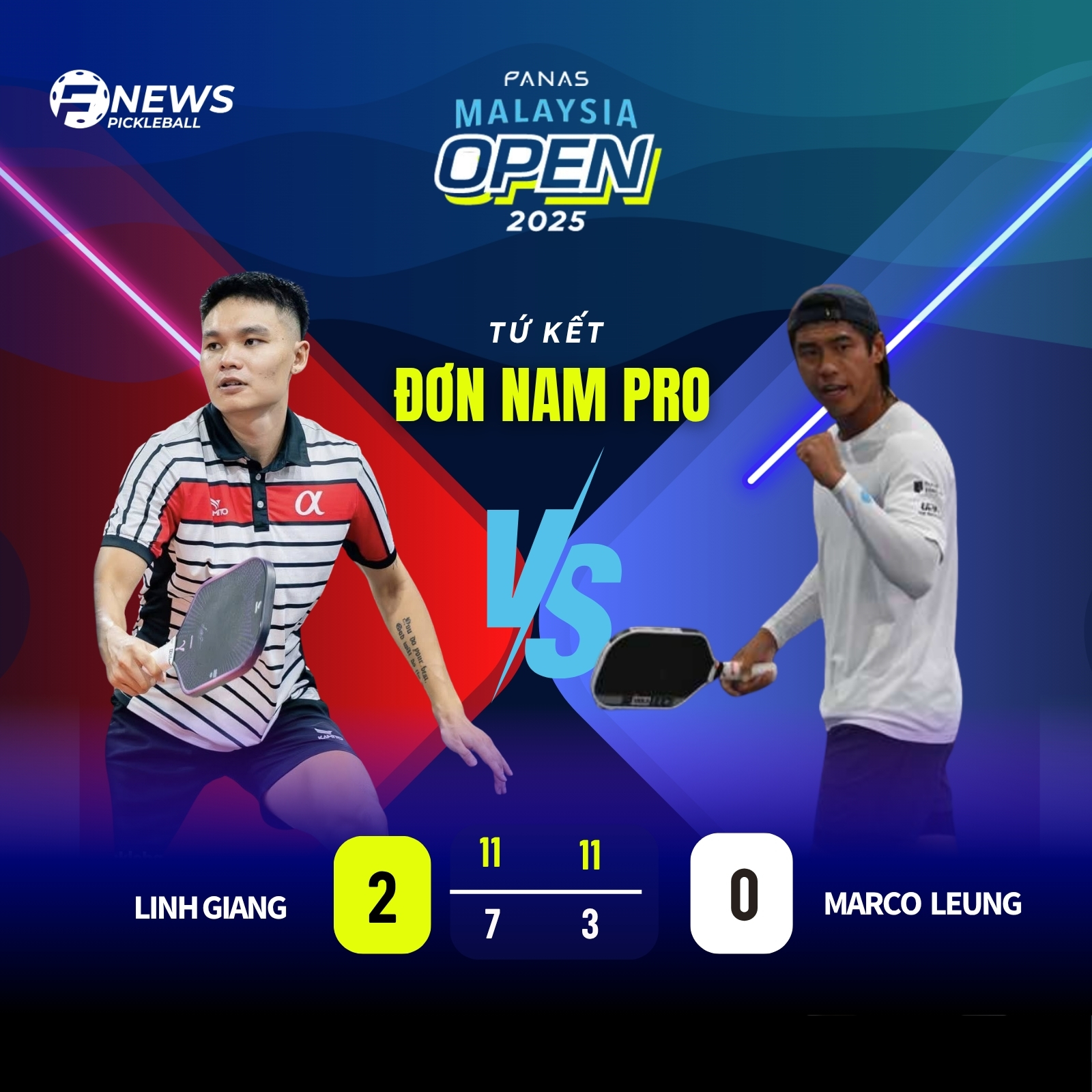 Trịnh Linh Giang vào bán kết giải đấu hàng đầu châu Á, đứng trước cơ ...