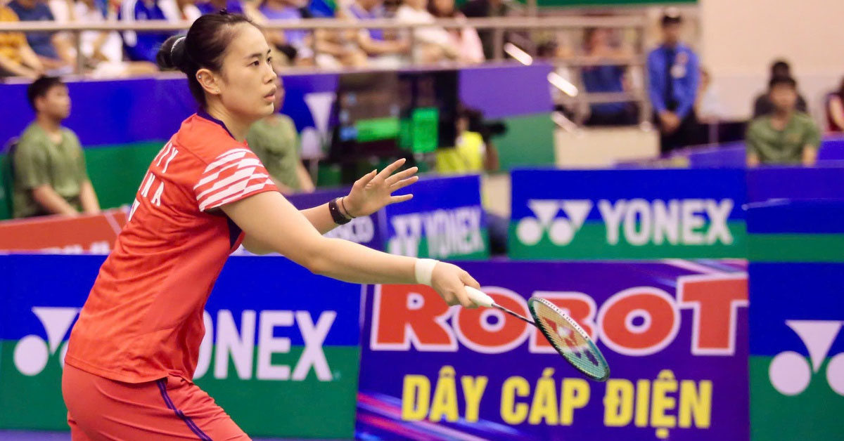 Cai Yan Yan, đối thủ của Nguyễn Thùy Linh ở chung kết Vietnam Open 2025 ...