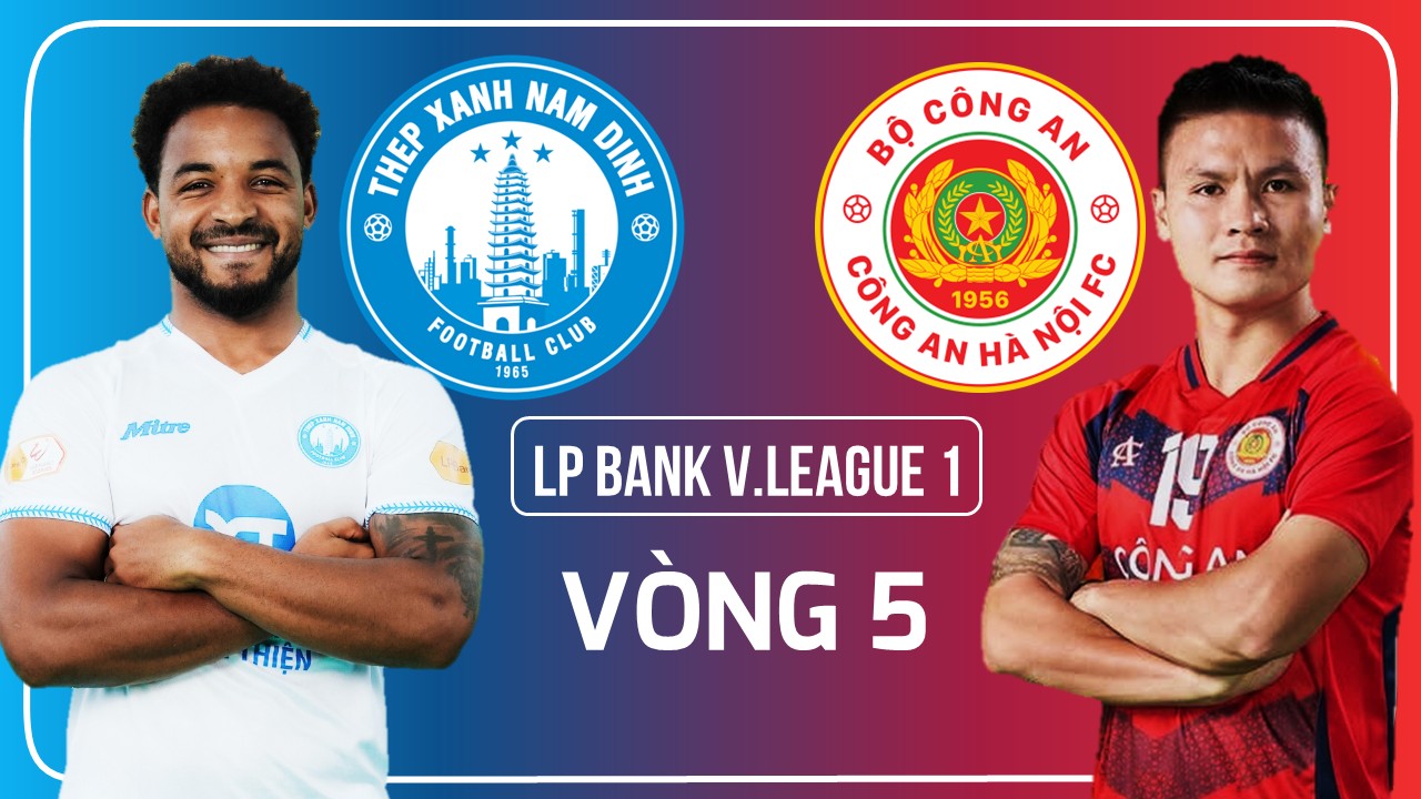 Link xem trực tiếp bóng đá Nam Định vs CAHN 18h hôm nay, V-League vòng 5