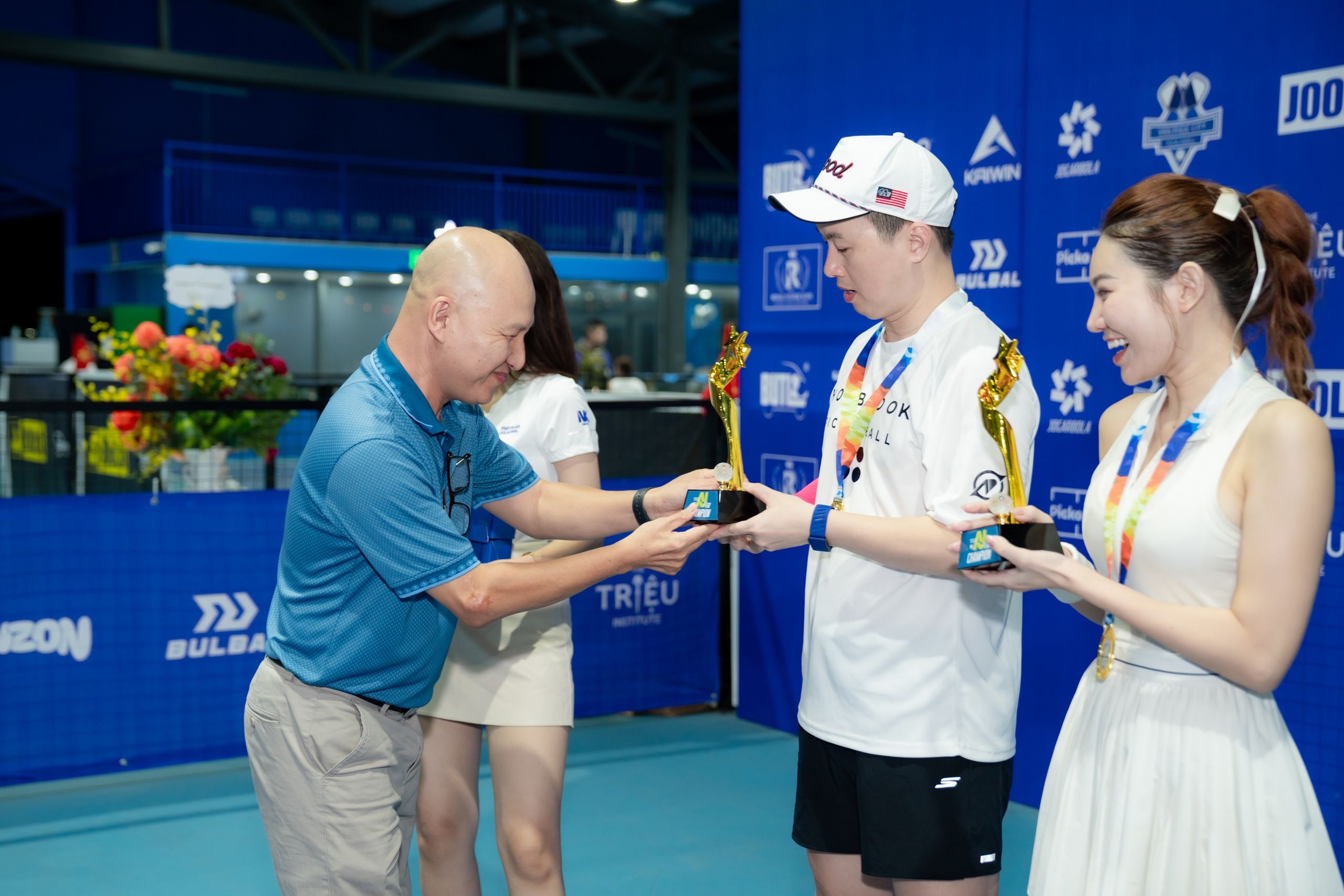 Nụ cười hơn cả chiến thắng ở Pickleball Clinic Rally Cup