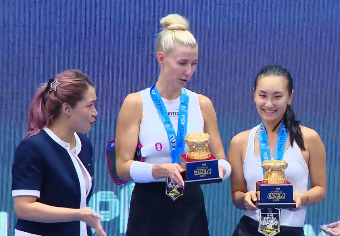 Pickleball: Phúc Huỳnh vô địch PPA Asia - MB Vietnam Open 2025 sau khi ...