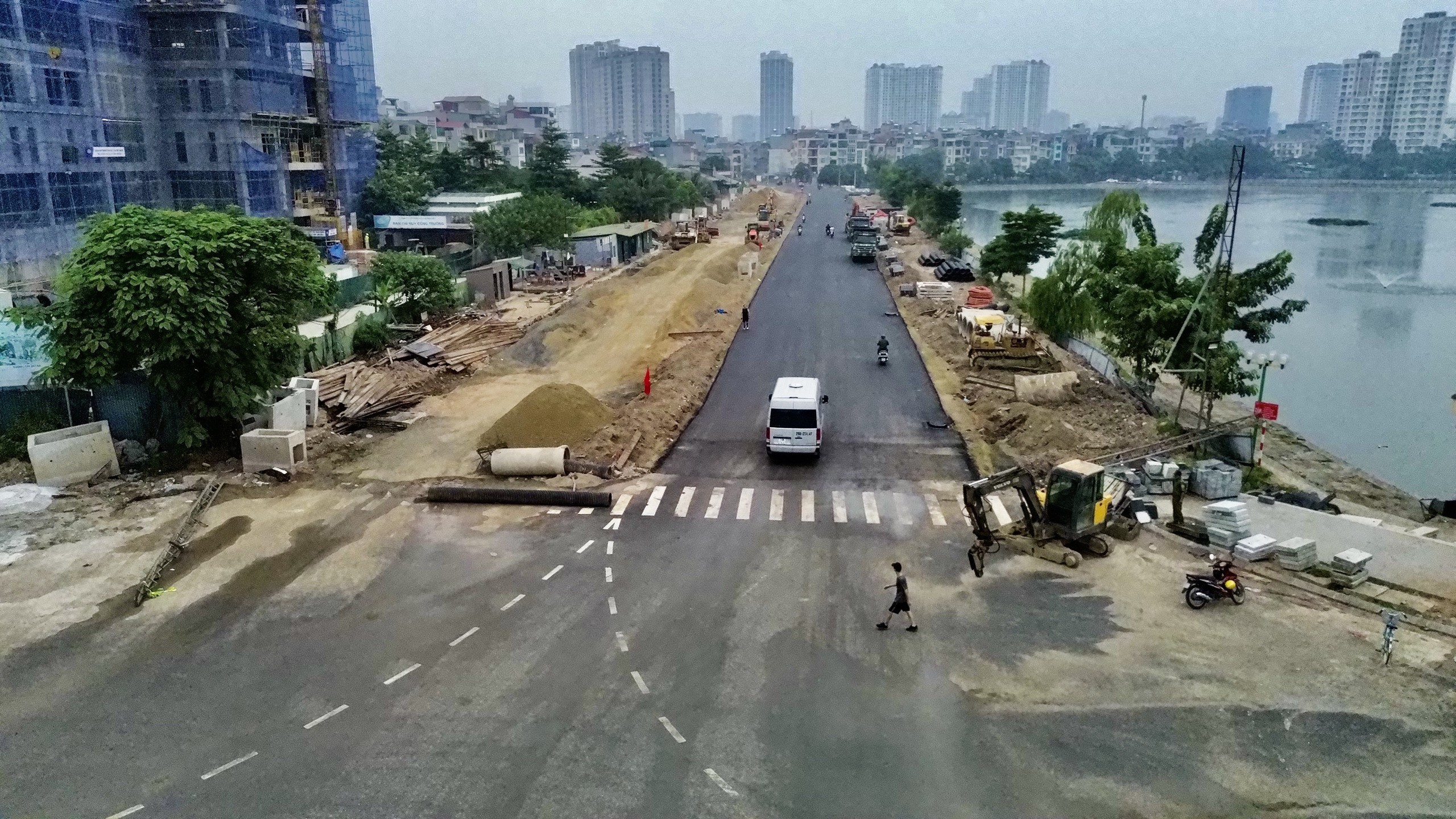 Hà Nội thông xe kỹ thuật các đoạn tuyến đường Vành đai 2,5