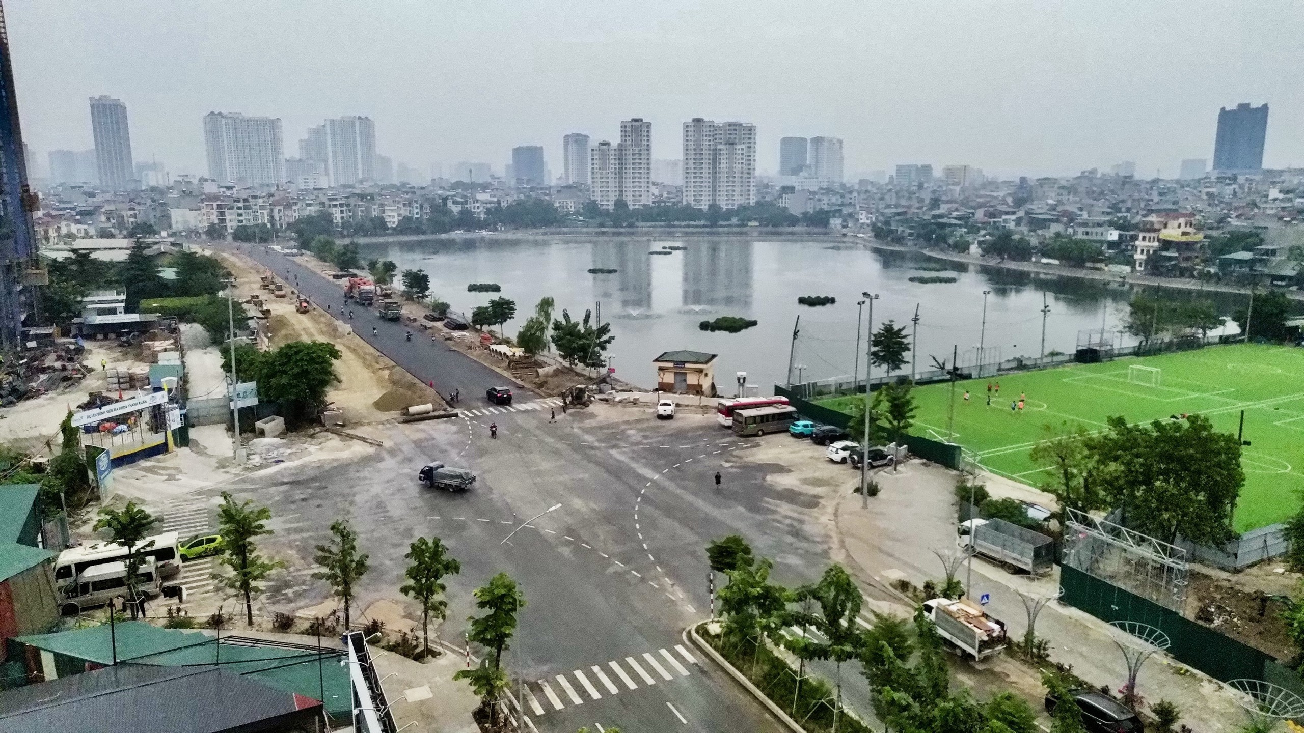Hà Nội thông xe kỹ thuật các đoạn tuyến đường Vành đai 2,5