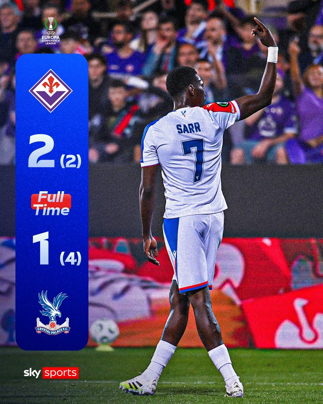 Cúp C3: Crystal Palace làm nên lịch sử khi vào bán kết