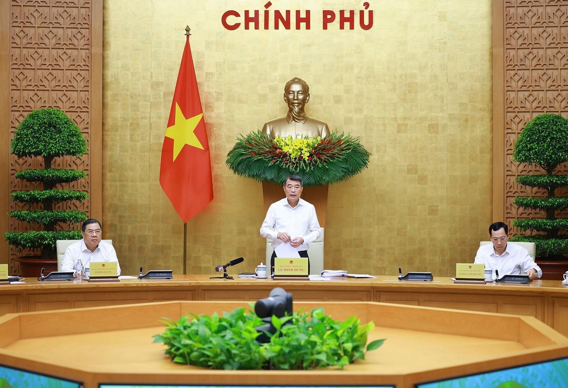 Thủ tướng Chính phủ Lê Minh Hưng: Tập trung các giải pháp thúc đẩy tăng ...