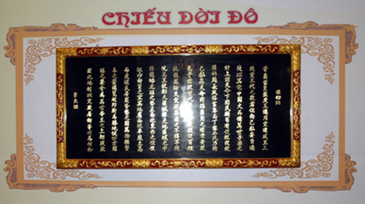 Trưng bày "Chiếu dời đô" tại Văn Miếu - Quốc Tử Giám