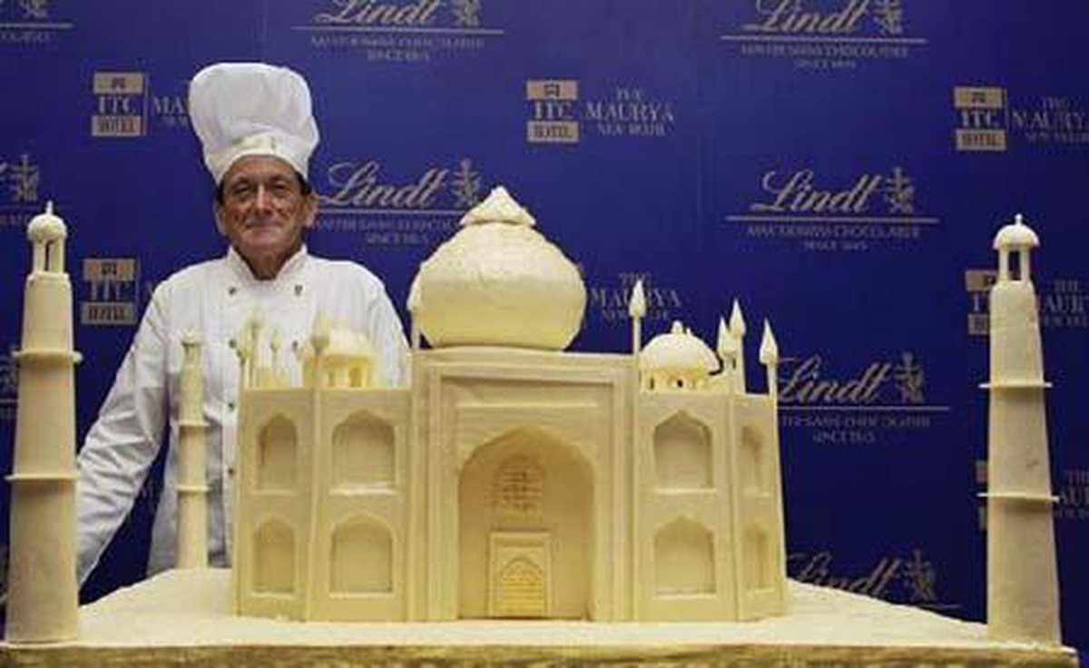 Đền Taj Mahal bằng chocolate