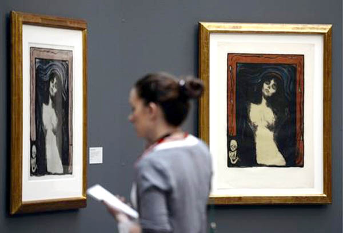 Trưng bày tác phẩm của Edvard Munch ở Zurich