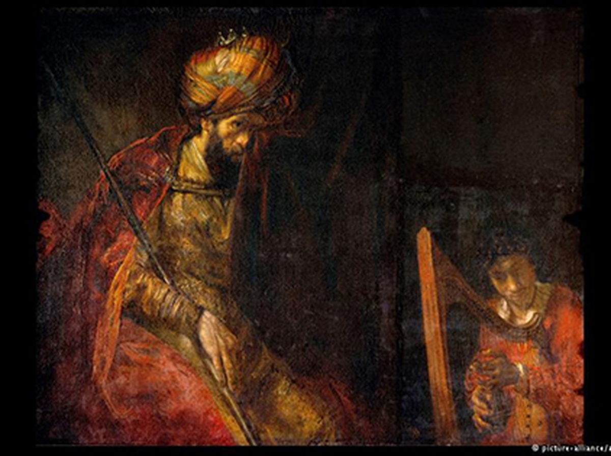 Tranh ‘Saul and David’ chính thức được xác nhận của Rembrandt