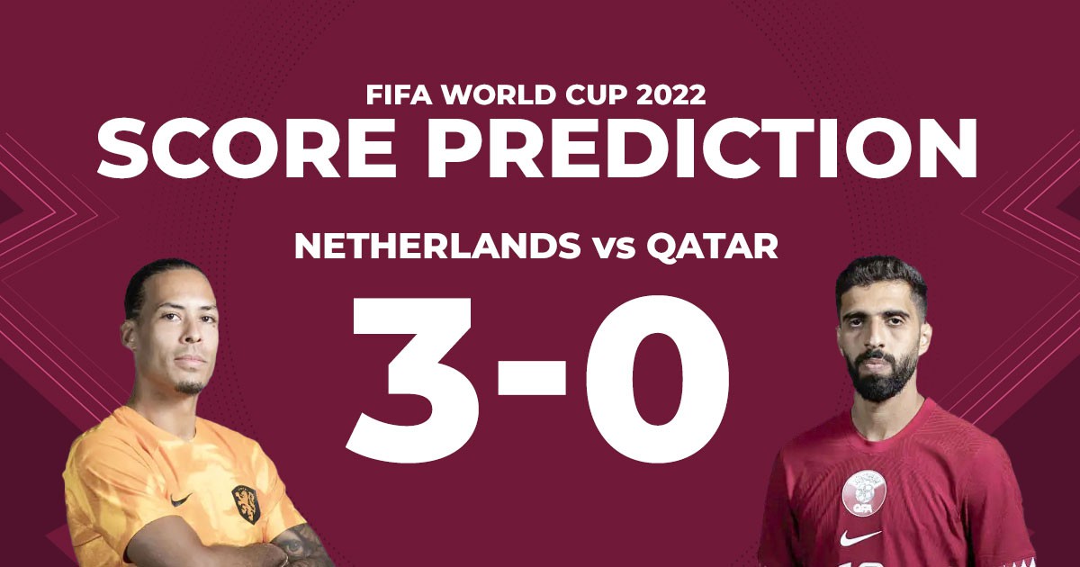 Dự đoán tỉ số trận đấu Hà Lan vs Qatar | World Cup ngày 29/11