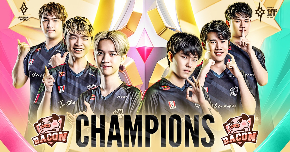 Bacon Time vô địch APL 2022, rinh giải thưởng 9,4 tỷ đồng