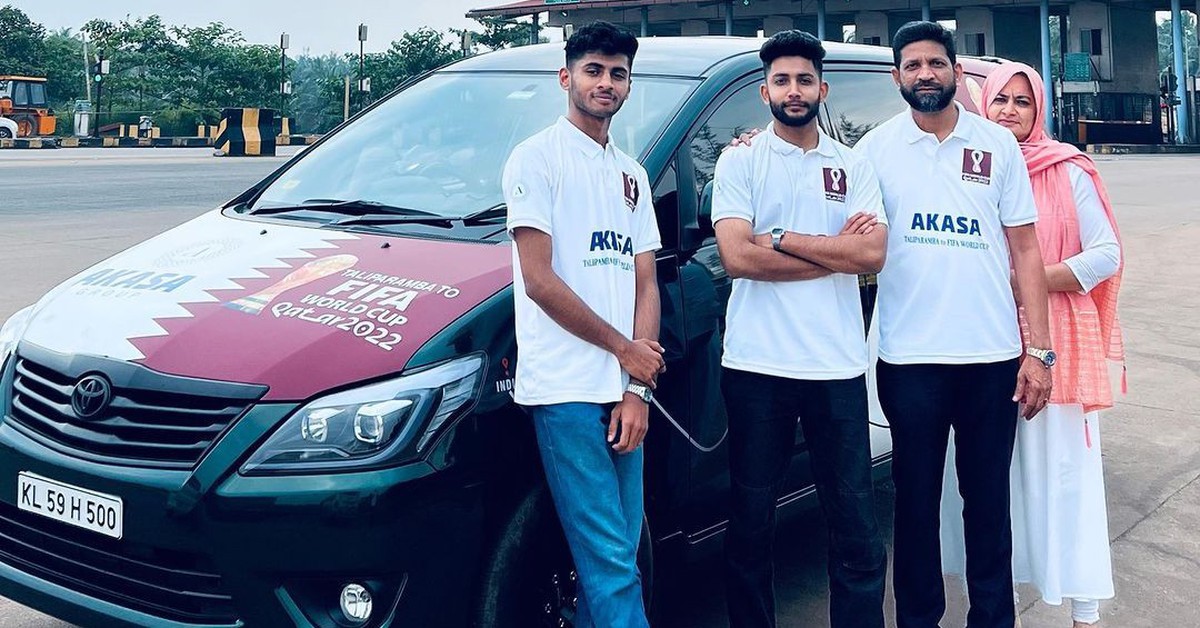 Gia đình lái Toyota Innova 30 ngày từ Ấn Độ sang Qatar xem World Cup