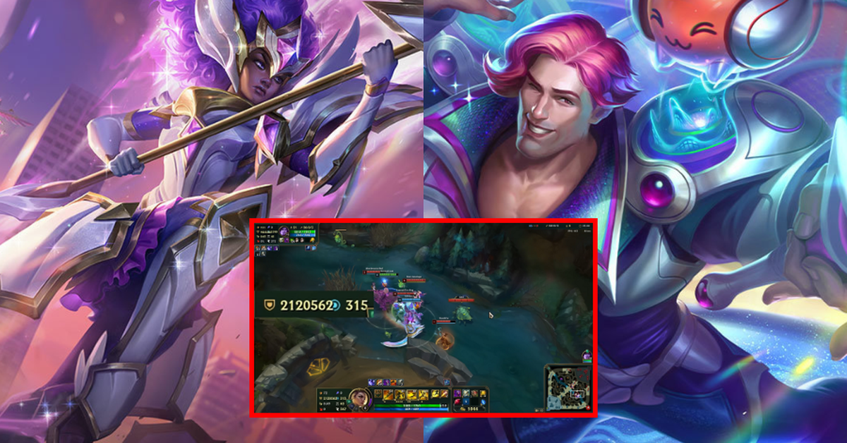 LMHT lỗi nặng giúp combo Taric và Rell tạo ra hàng tỷ chỉ số Giáp