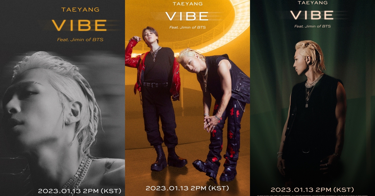 Taeyang tung poster đầy tâm trạng cho bài hát mới cùng Jimin BTS