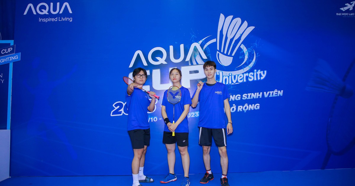 Giải cầu lông dành cho sinh viên AQUA CUP 2023