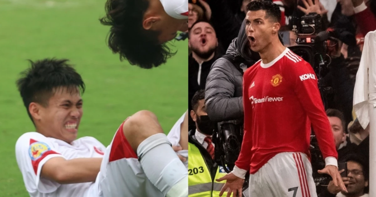Cú 'siu' thảm họa vì bắt chước Ronaldo của sao trẻ Việt Nam lên báo ...