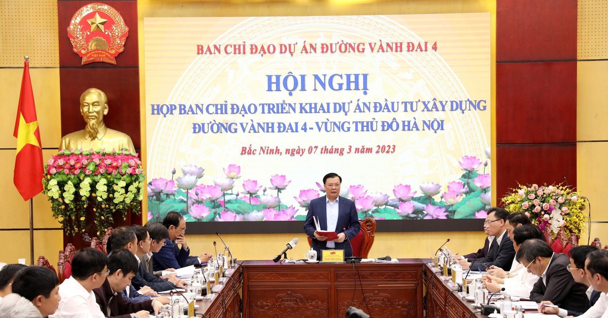 Tháo gỡ vướng mắc, thúc đẩy triển khai dự án đường Vành đai 4 - Vùng Thủ đô