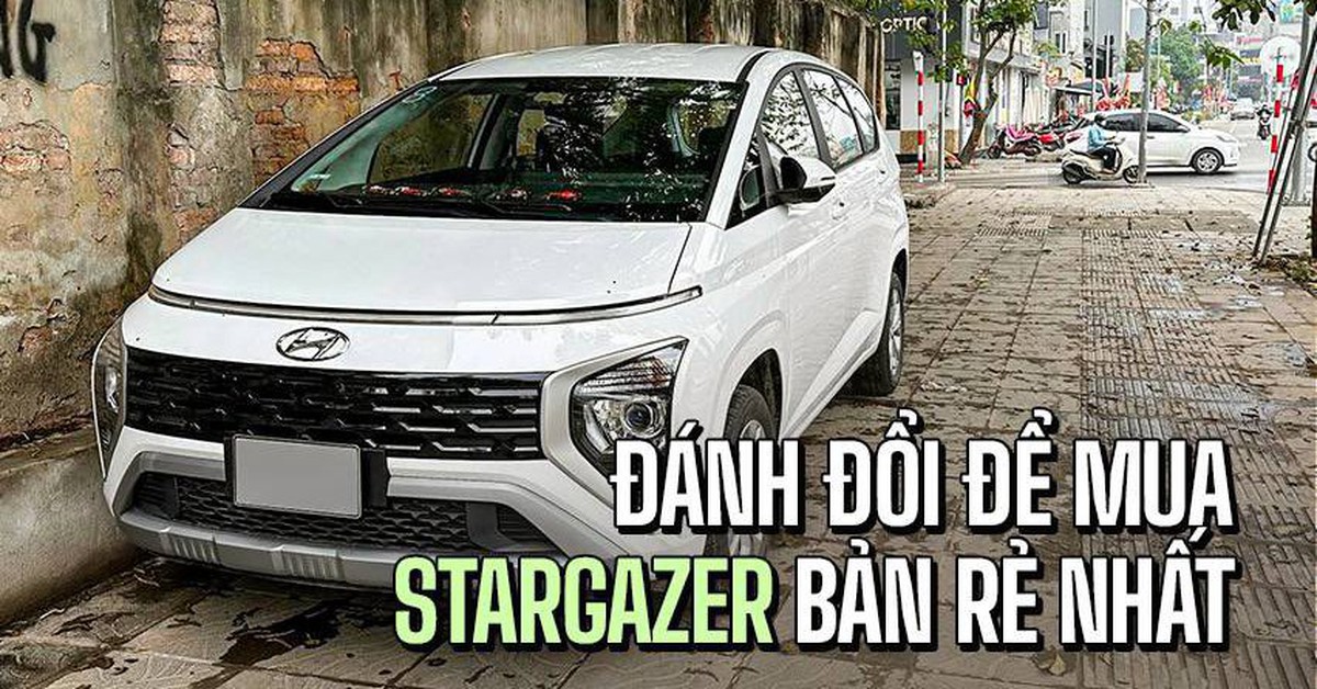 Vội mua Hyundai Stargazer bản rẻ nhất giảm gần 100 triệu đồng, chủ xe ...