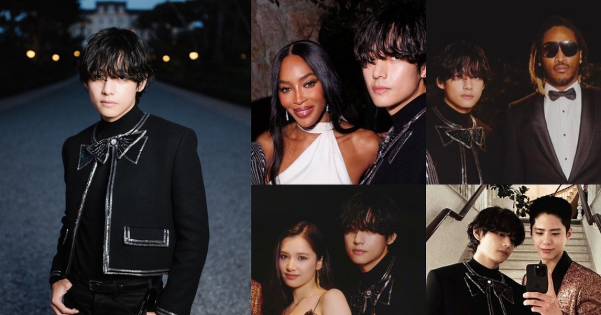 V BTS, Lisa Blackpink và Park Bo Gum tái hợp ở Cannes gây sốt