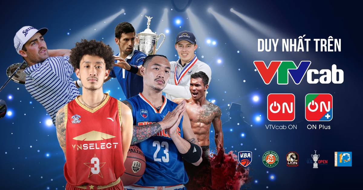 Nhiều giải đấu hấp dẫn trên VTVcab tháng 6