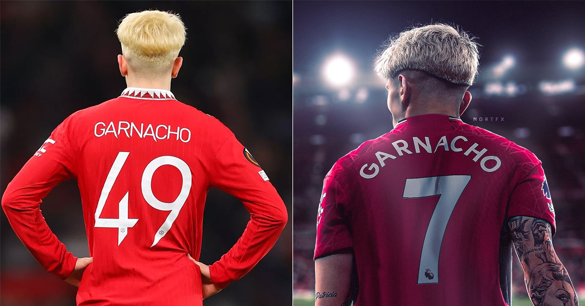 Garnacho sắp nhận áo số 7 ở MU, sẵn sàng kế tục Cantona, Beckham, Ronaldo